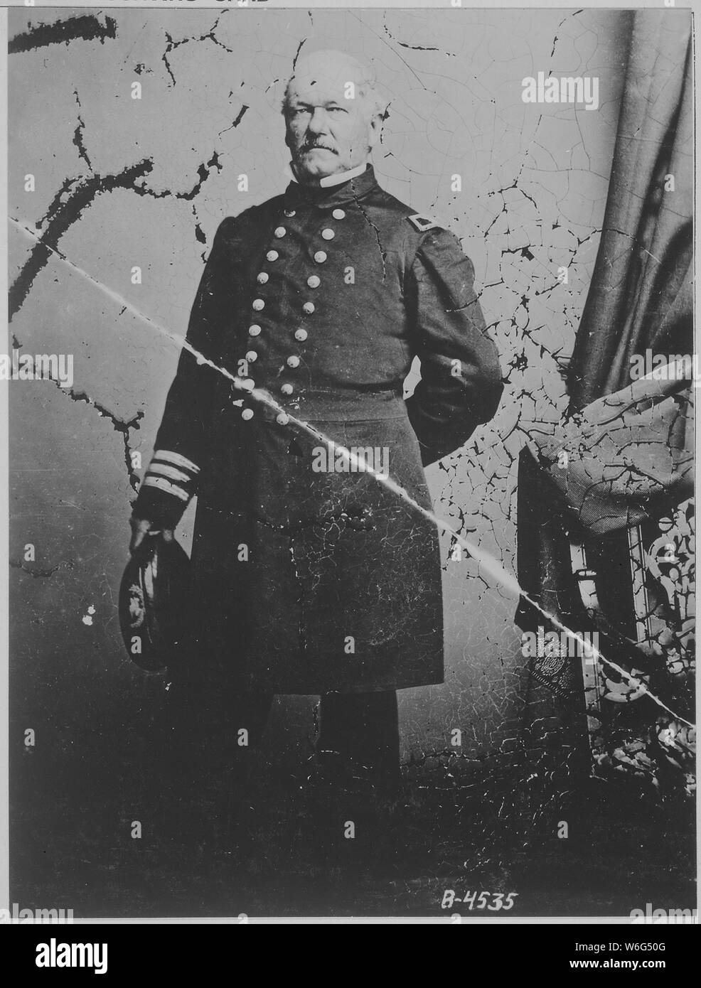 Commodore Theodorus Bailey Stock Photo - Alamy