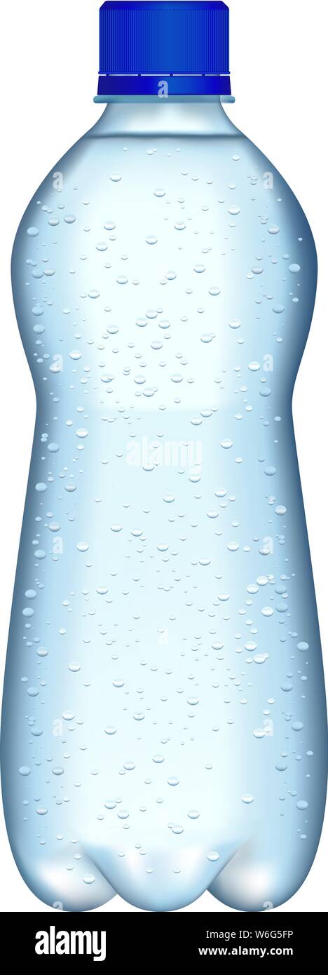 Blue water bottle Stock Vector Images - Alamy