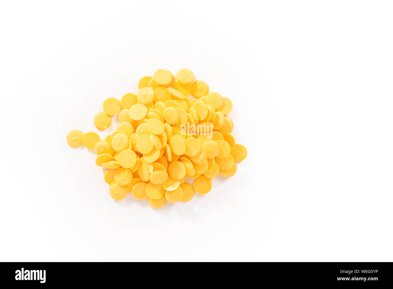 Overhead view chocolate chip Cut Out Stock Images & Pictures - Alamy