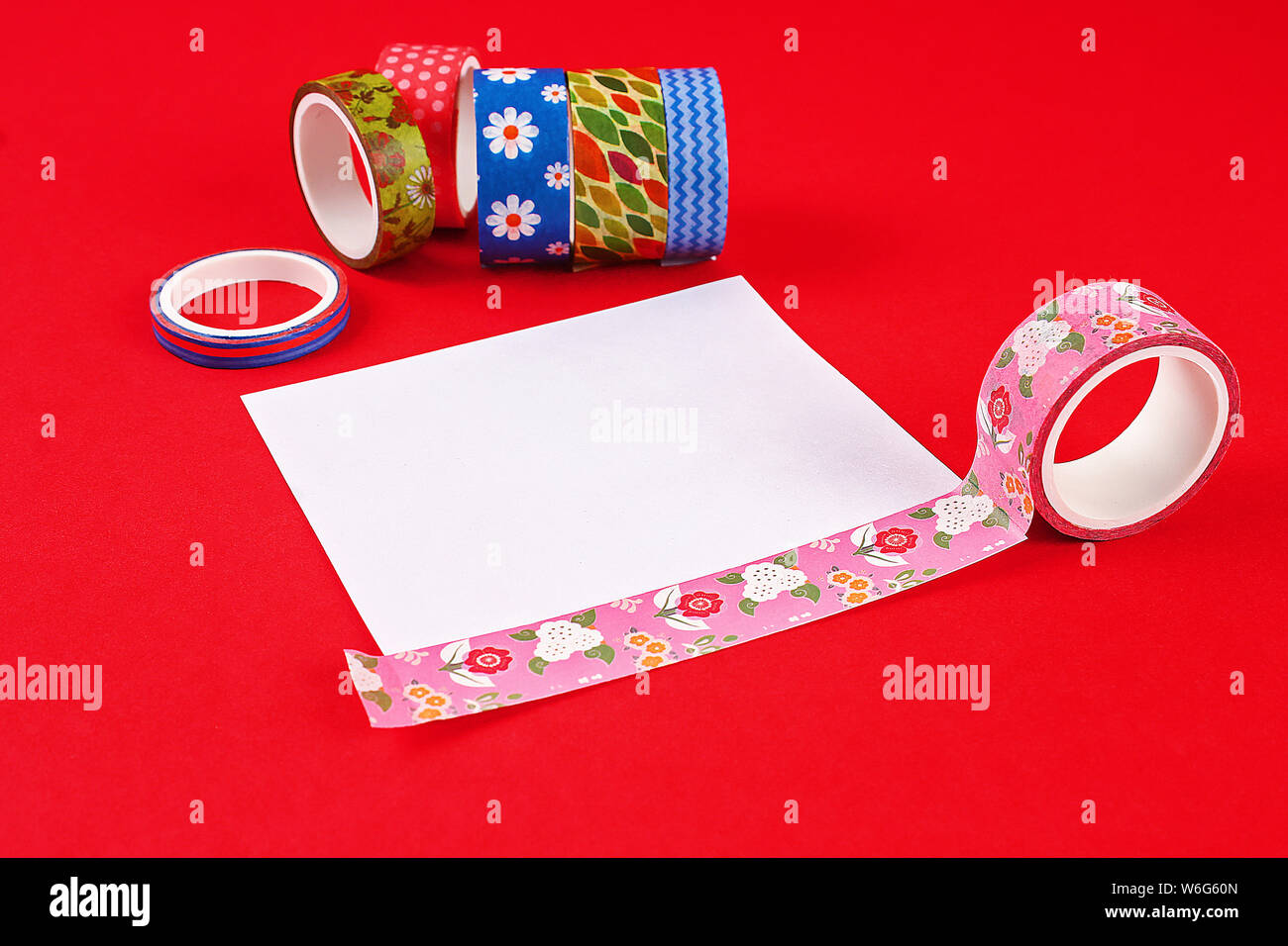 DIY card Happy birthday. Gift on a postcard of scotch. Step by step ...