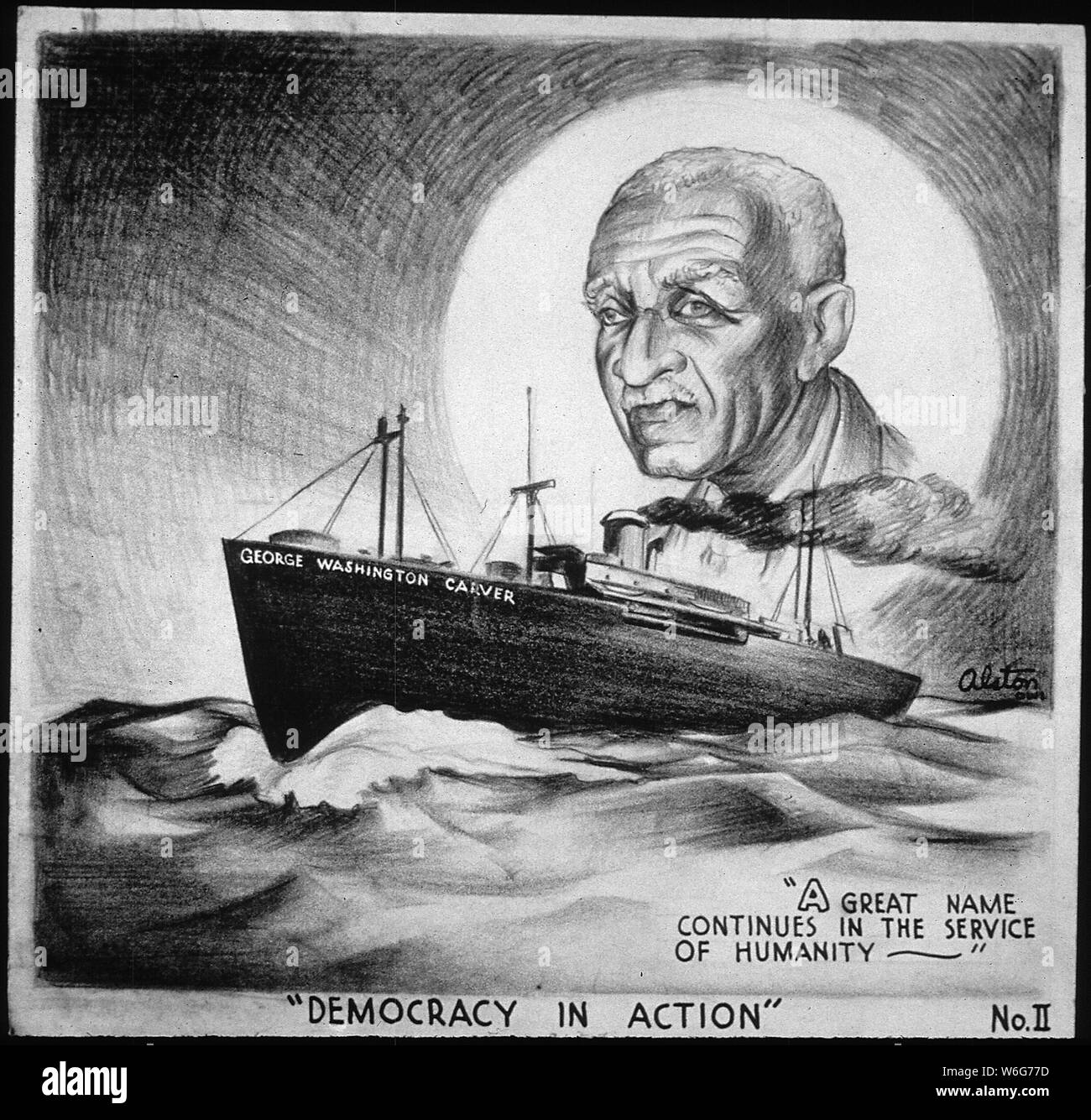 DEMOCRACY IN ACTION No.II; Scope and content: George Washington Carver ...