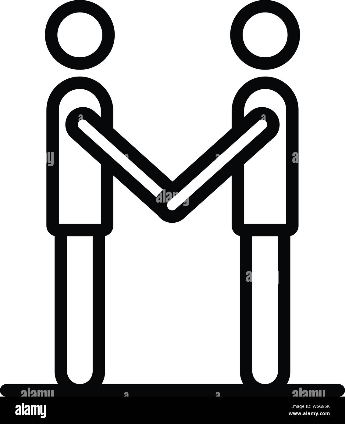 Businesspeople hold Black and White Stock Photos & Images - Alamy