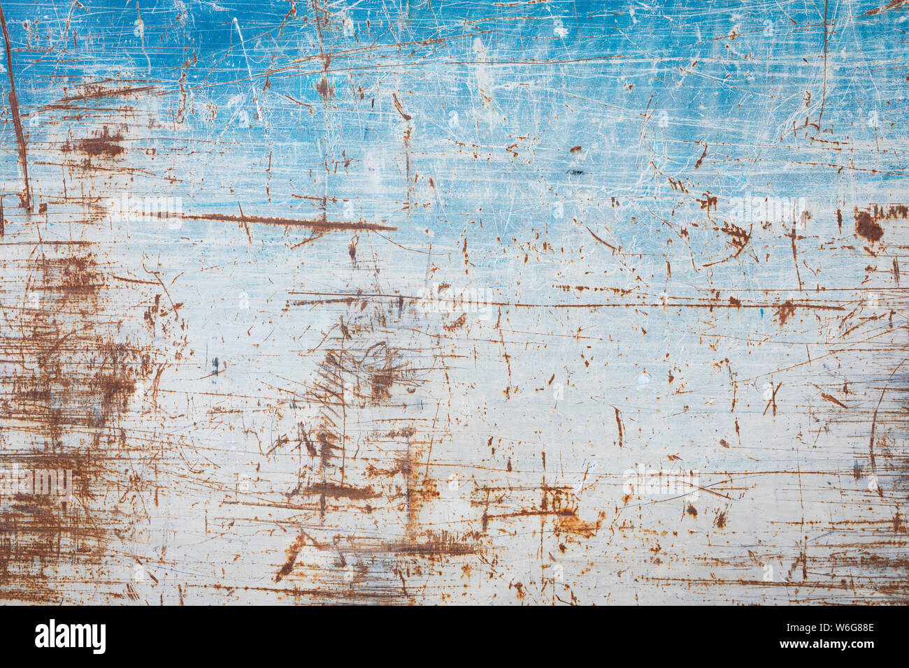 Scratched rusty metal wall texture Stock Photo - Alamy