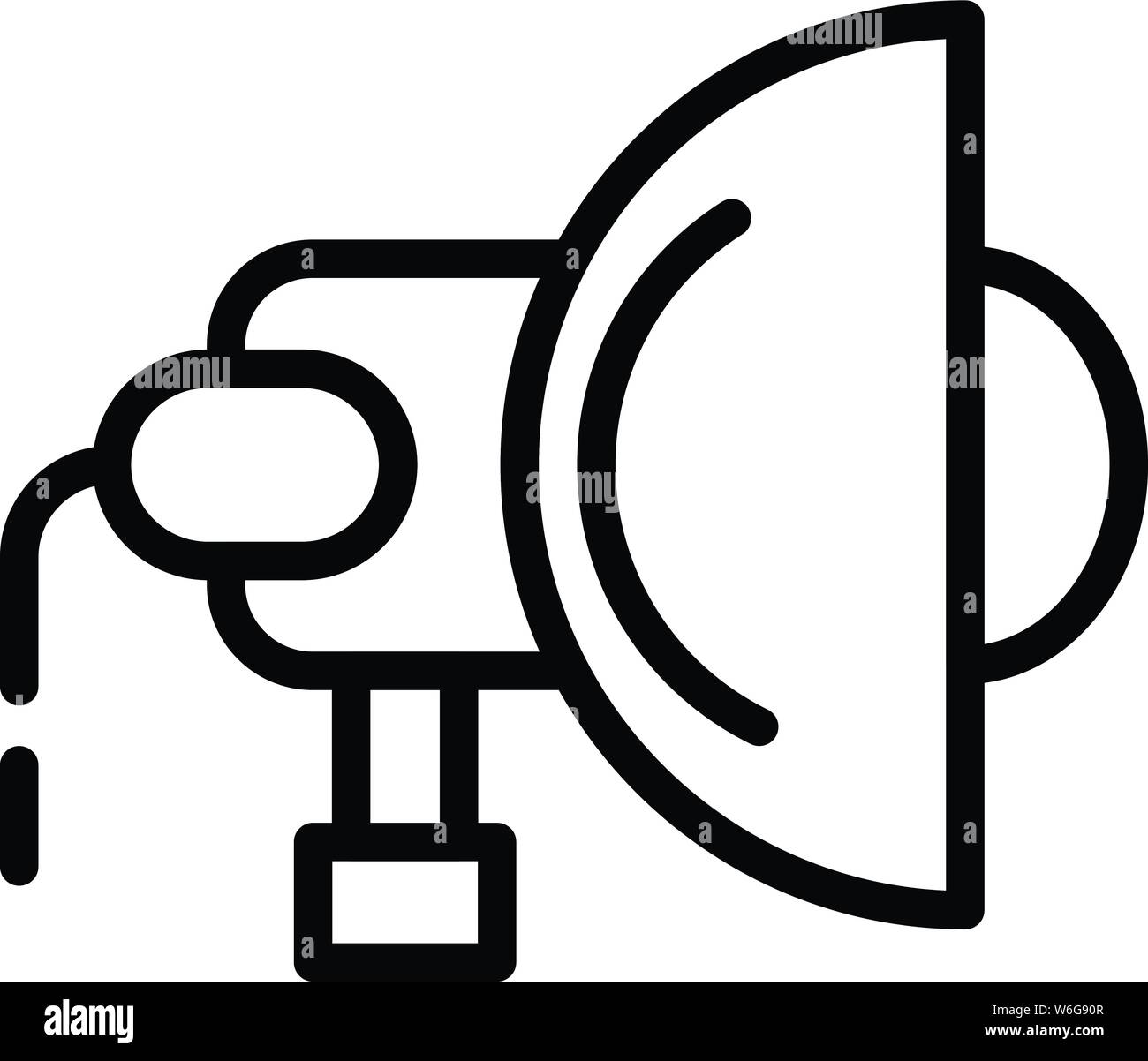 Scene spotlight icon, outline style Stock Vector Image & Art - Alamy