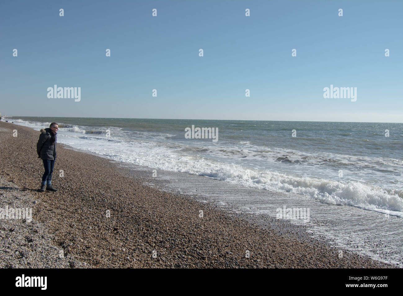 Branscombe bay coast path hi-res stock photography and images - Alamy