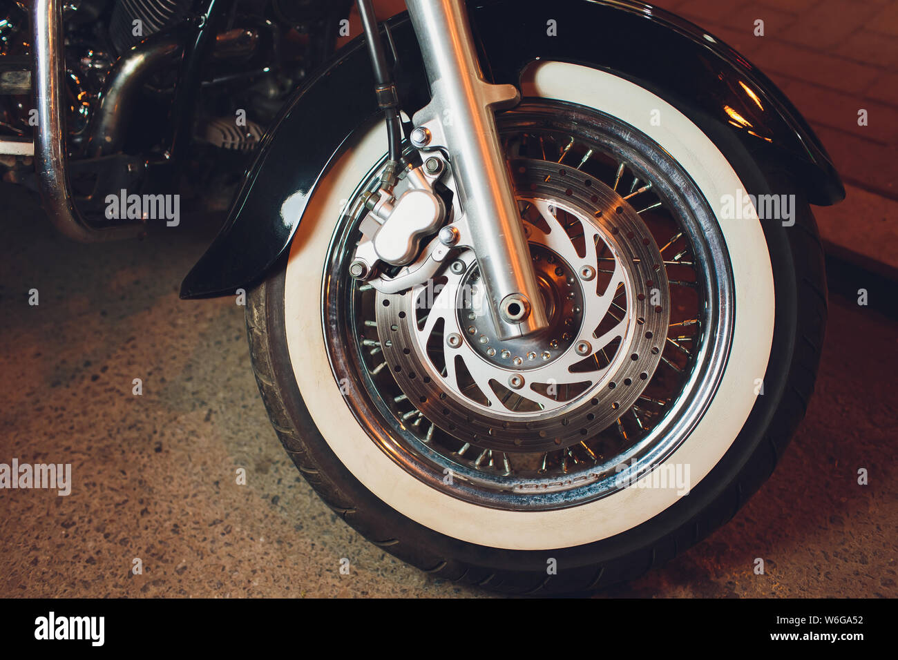 This is the image of a motorcycle brake disc, brake system Stock Photo ...