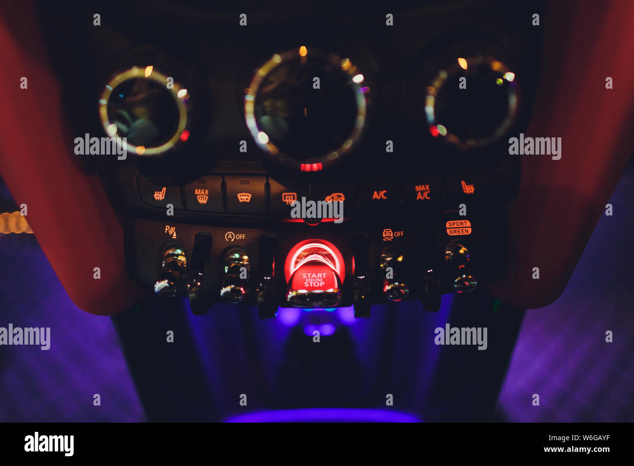 Car Control Panel High Resolution Stock Photography and Images - Alamy