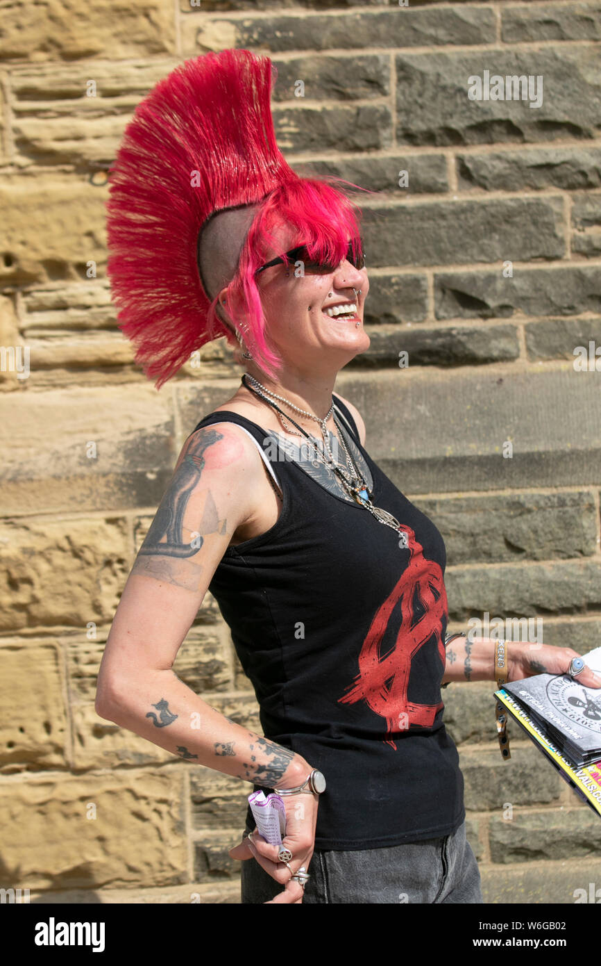 Blackpool, Lancashire, UK. 1st August 2019. Rebellion Festival world's ...