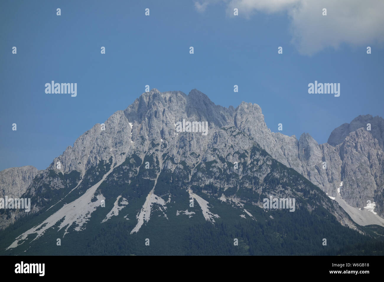 hiking iin the alps Stock Photo - Alamy