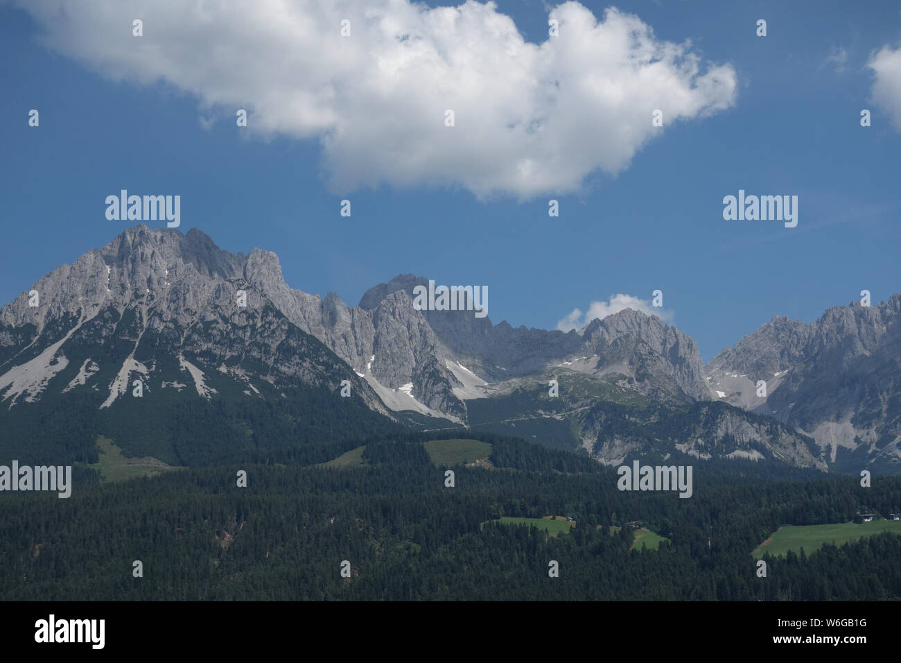 hiking iin the alps Stock Photo - Alamy
