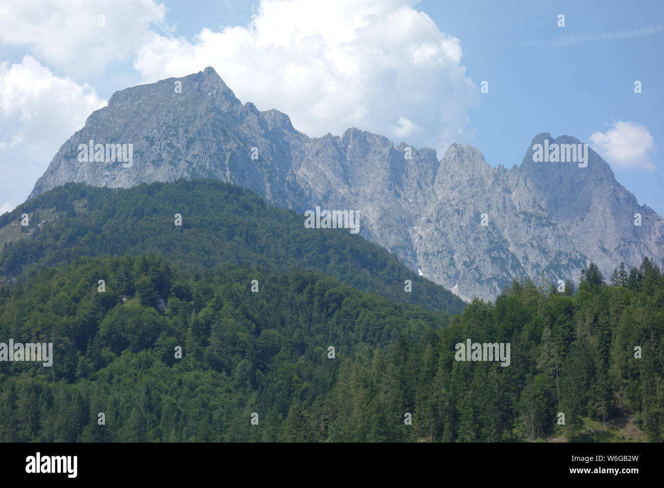 hiking iin the alps Stock Photo - Alamy