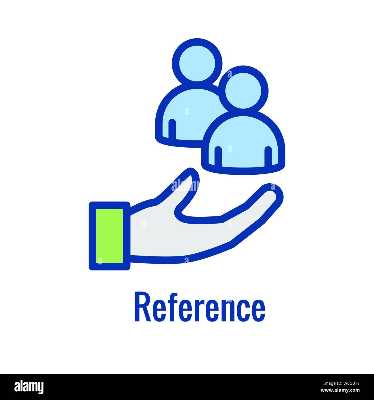 Hiring Process icon that shows an aspect of being a new hire Stock ...