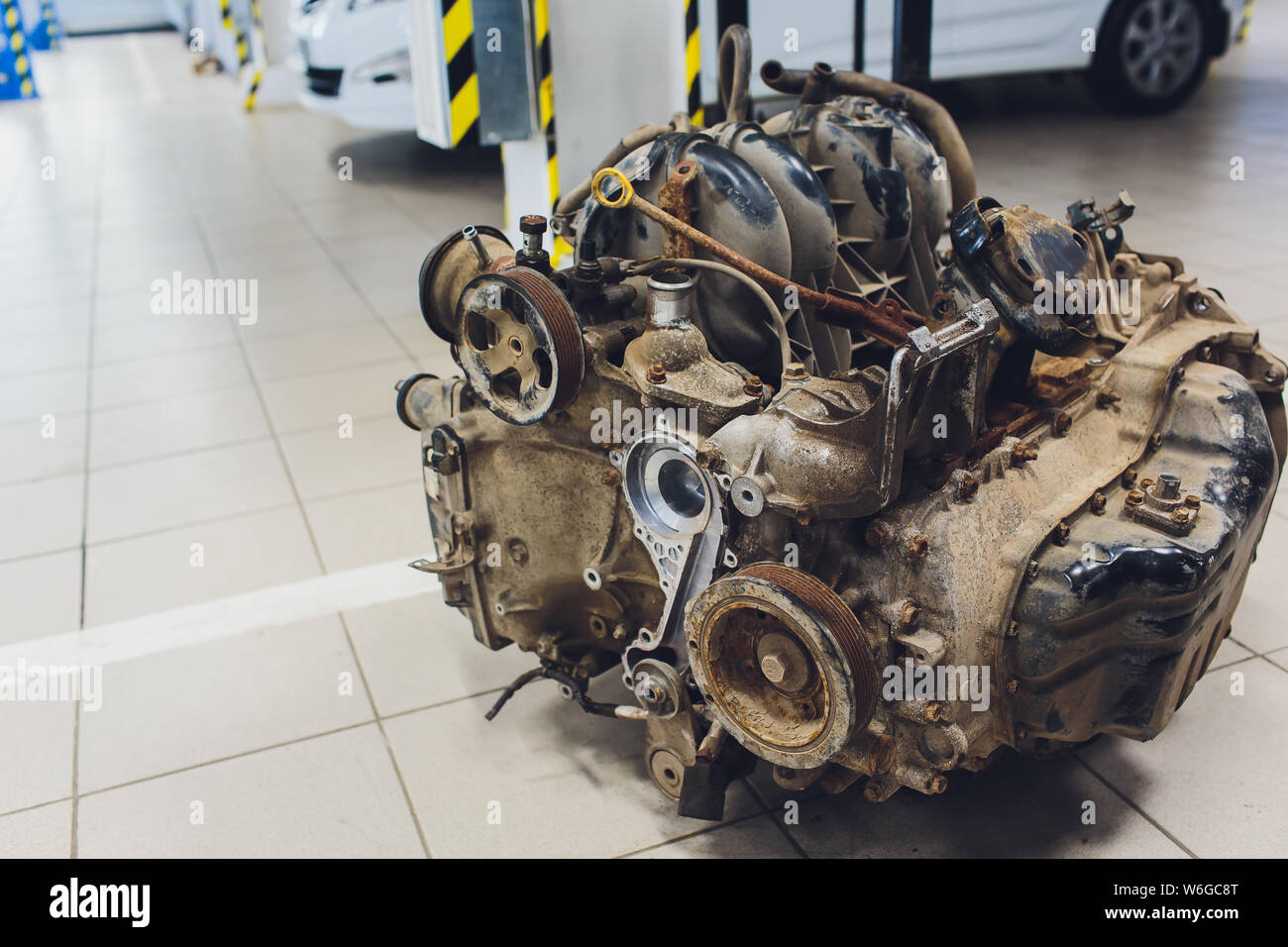 Greasy engine bay hi-res stock photography and images - Alamy