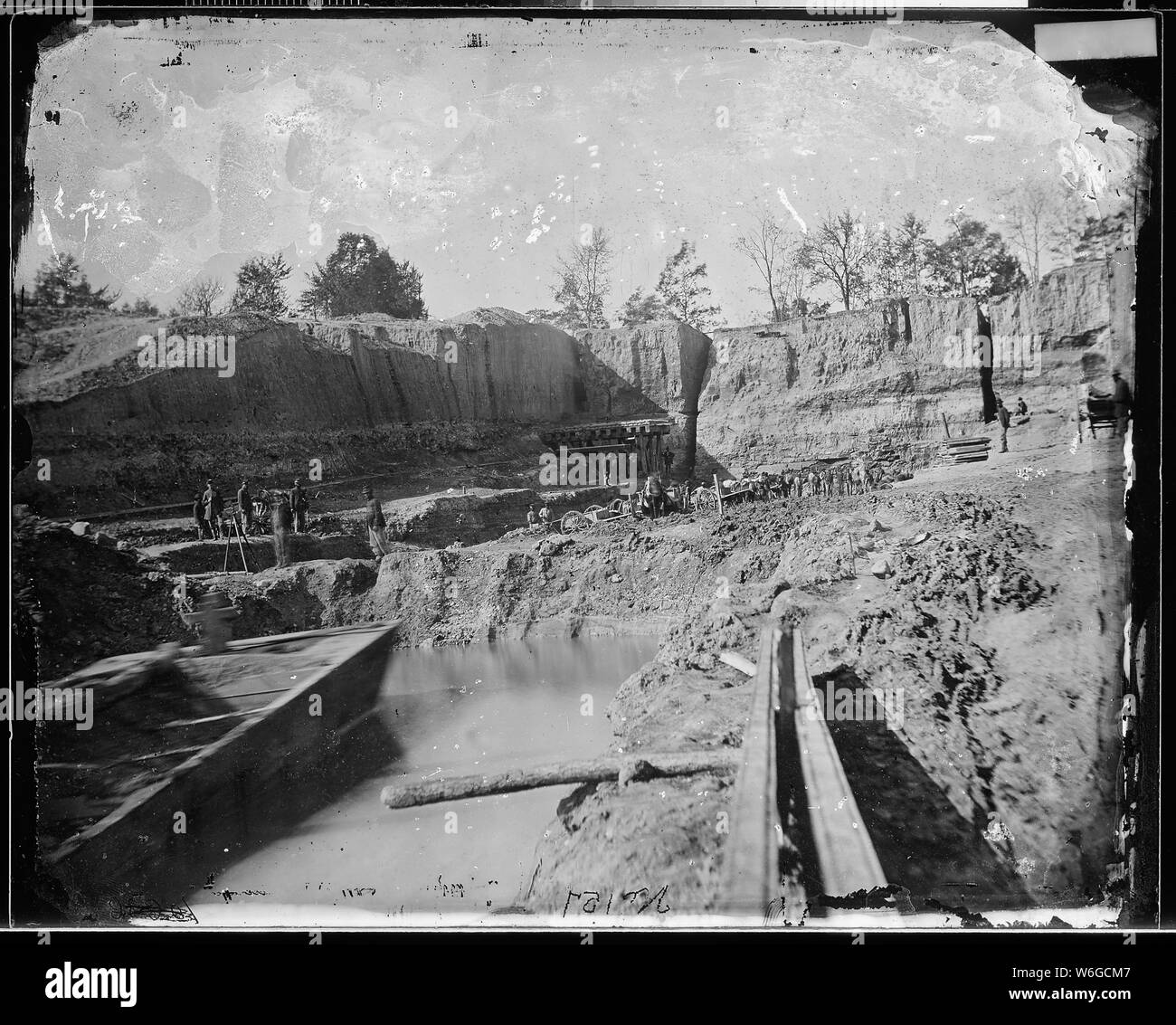 Dutch Gap Canal, James River, Va Stock Photo - Alamy