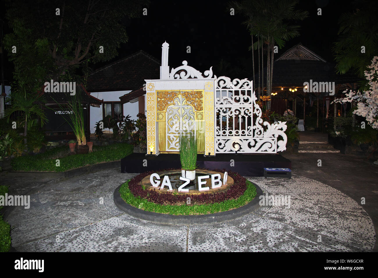 In the traditional restaurant in Yogyakarta, Indonesia Stock Photo - Alamy