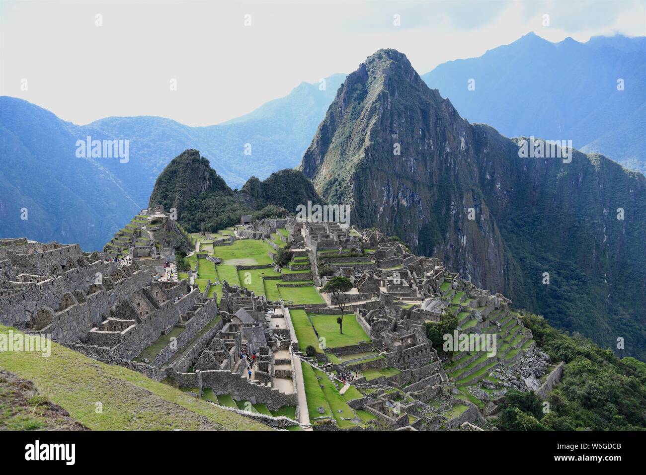 15th Century Inca Citadel, Machu Picchu Stock Photo - Alamy