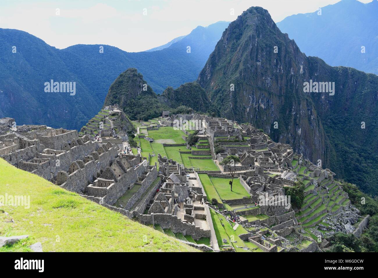 15th Century Inca Citadel, Machu Picchu Stock Photo - Alamy