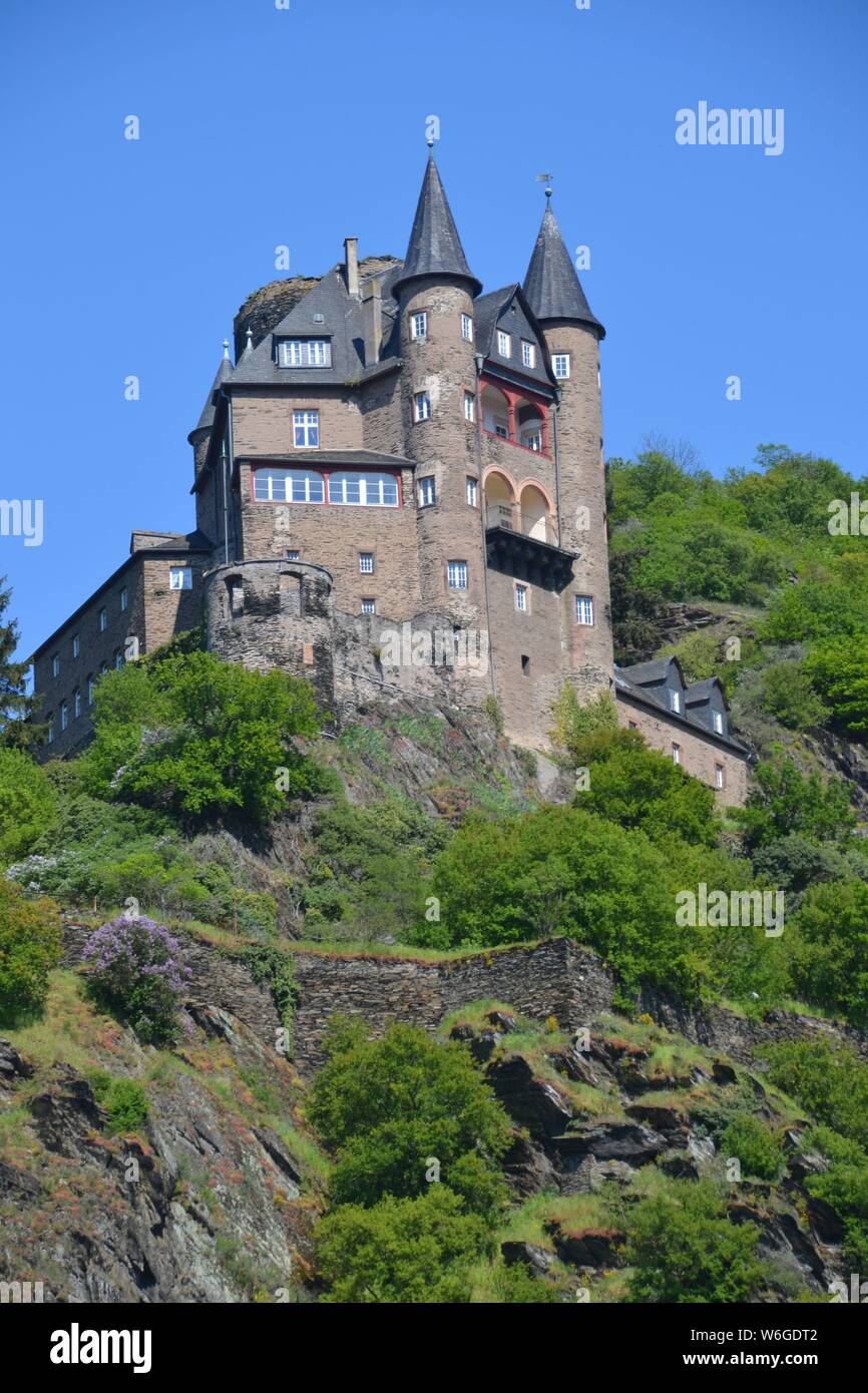 Rhine cruise castle hi-res stock photography and images - Alamy