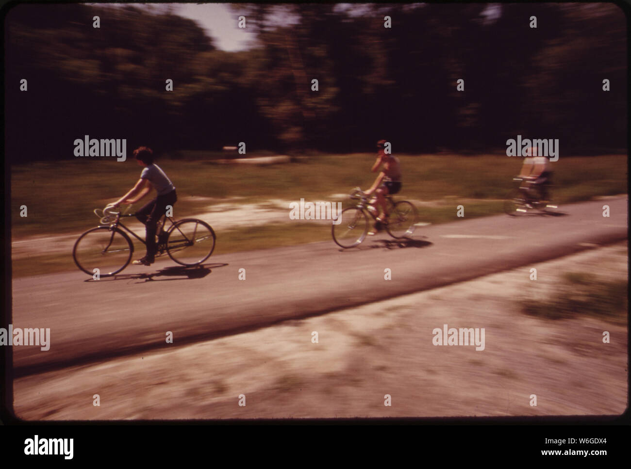 ENJOYING THE NEW BICYCLE PATH IN ROCK RIVER RESERVATION, PART OF THE ...