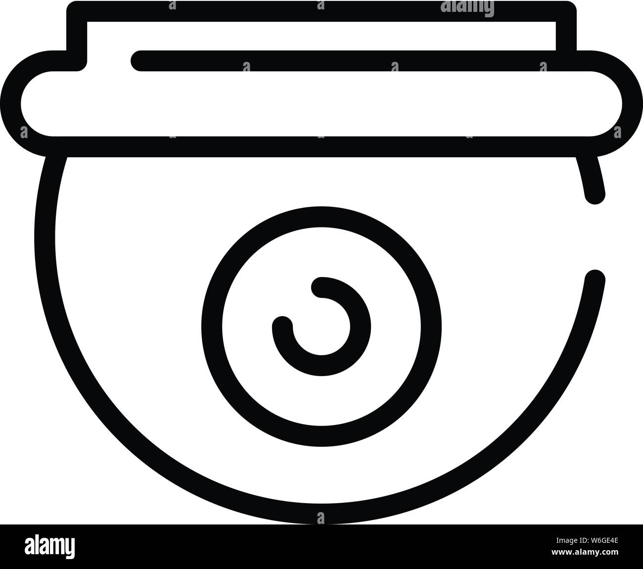 Dome camera icon, outline style Stock Vector Image & Art - Alamy