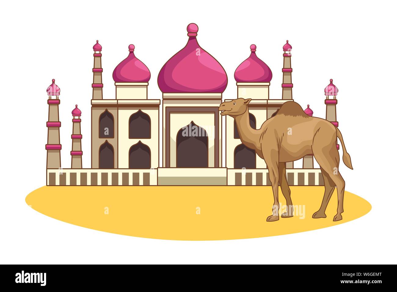Taj mahal mausoleum tomb Cut Out Stock Images & Pictures - Alamy
