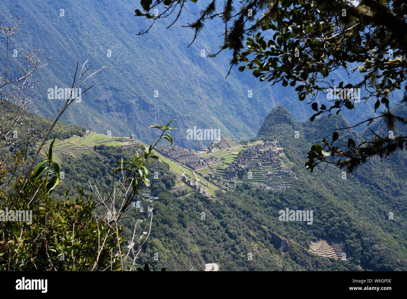 15th Century Inca Citadel, Machu Picchu Stock Photo - Alamy