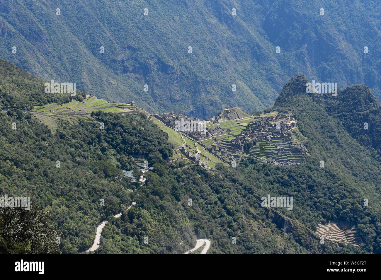 15th Century Inca Citadel, Machu Picchu Stock Photo - Alamy