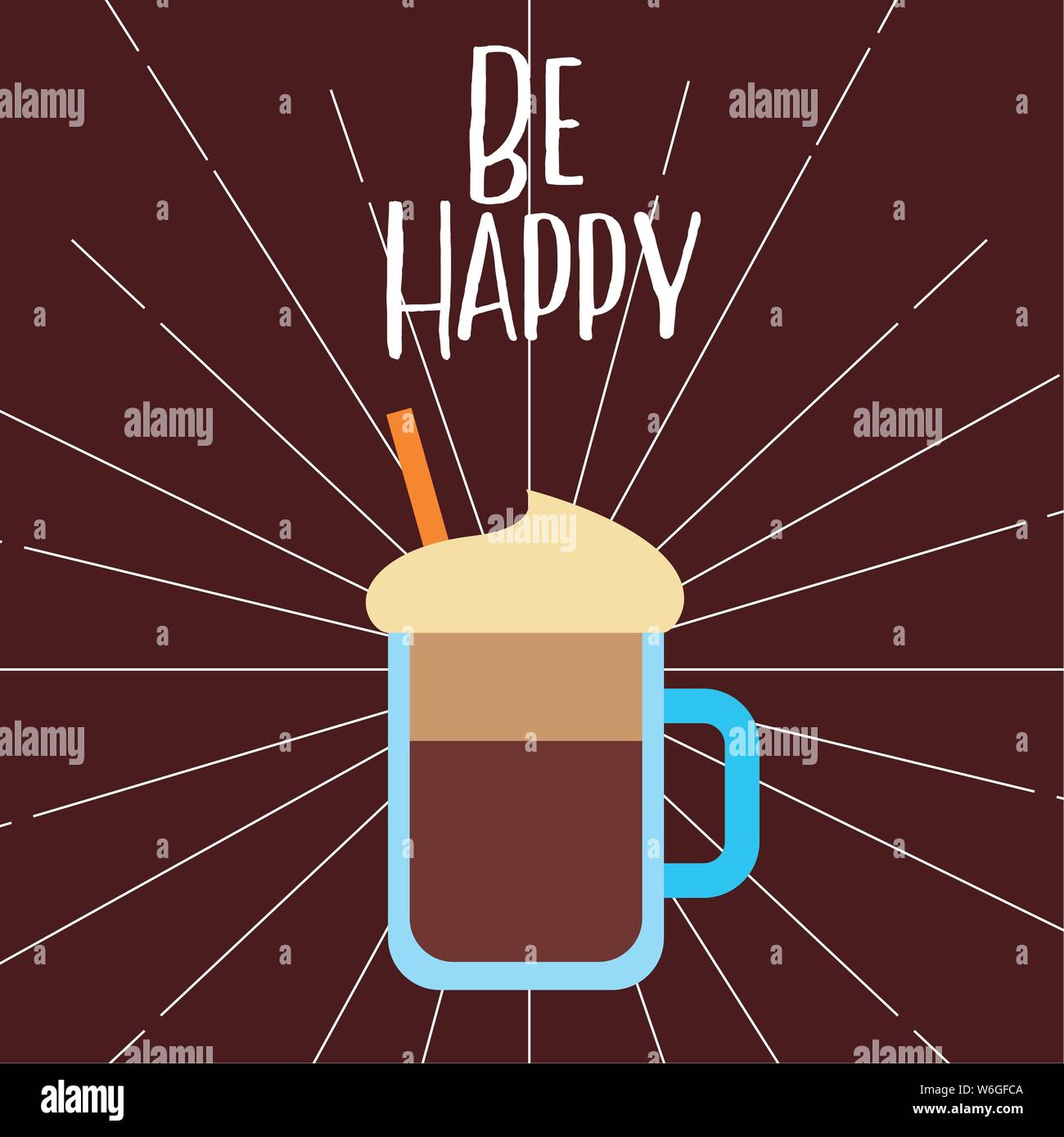 Iced coffee vector design Stock Vector Image & Art - Alamy