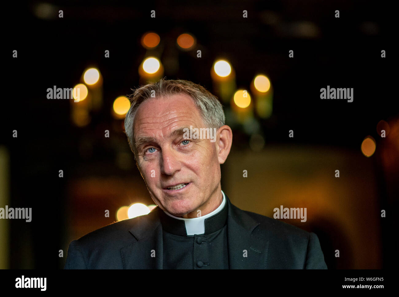 Rust, Germany. 18th July, 2019. Archbishop Georg Gänswein speaks at ...