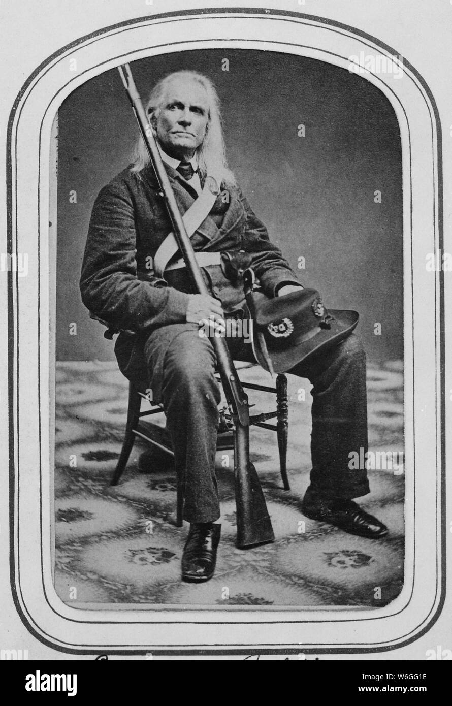 Edmund Ruffin. Fired the 1st shot in the Late War. Killed himself at ...