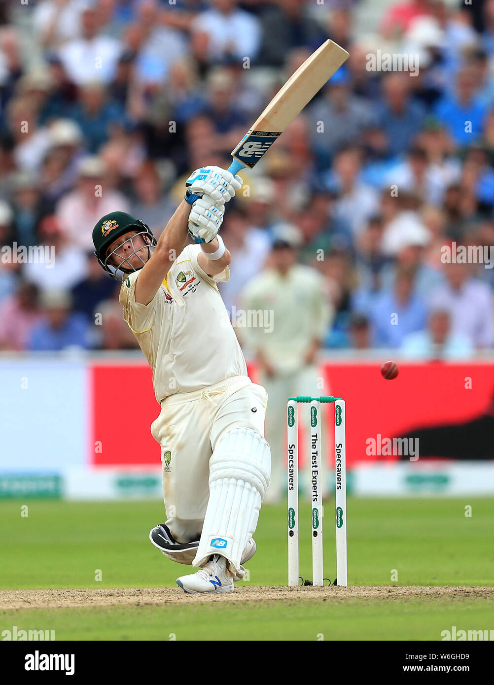 Australia's Steve Smith bats during day one of the Ashes Test match at ...