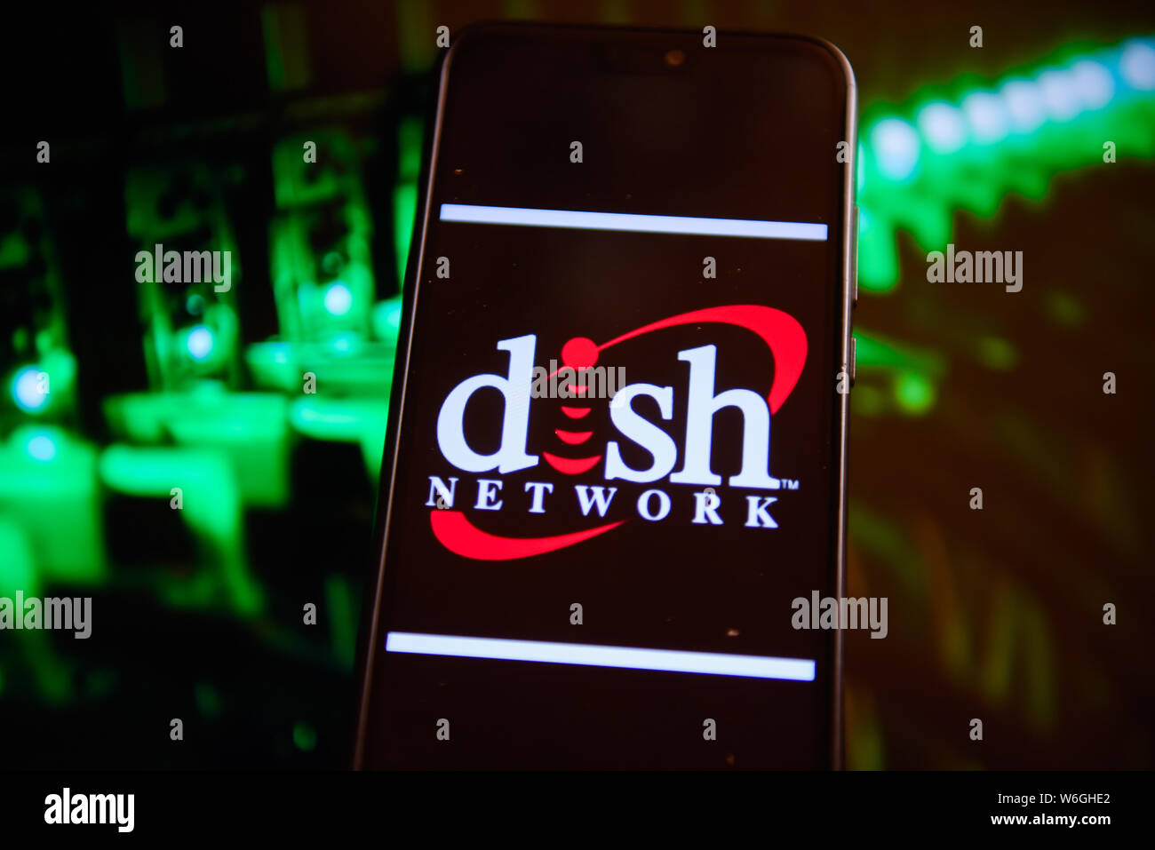 Dish network logo hi-res stock photography and images - Alamy