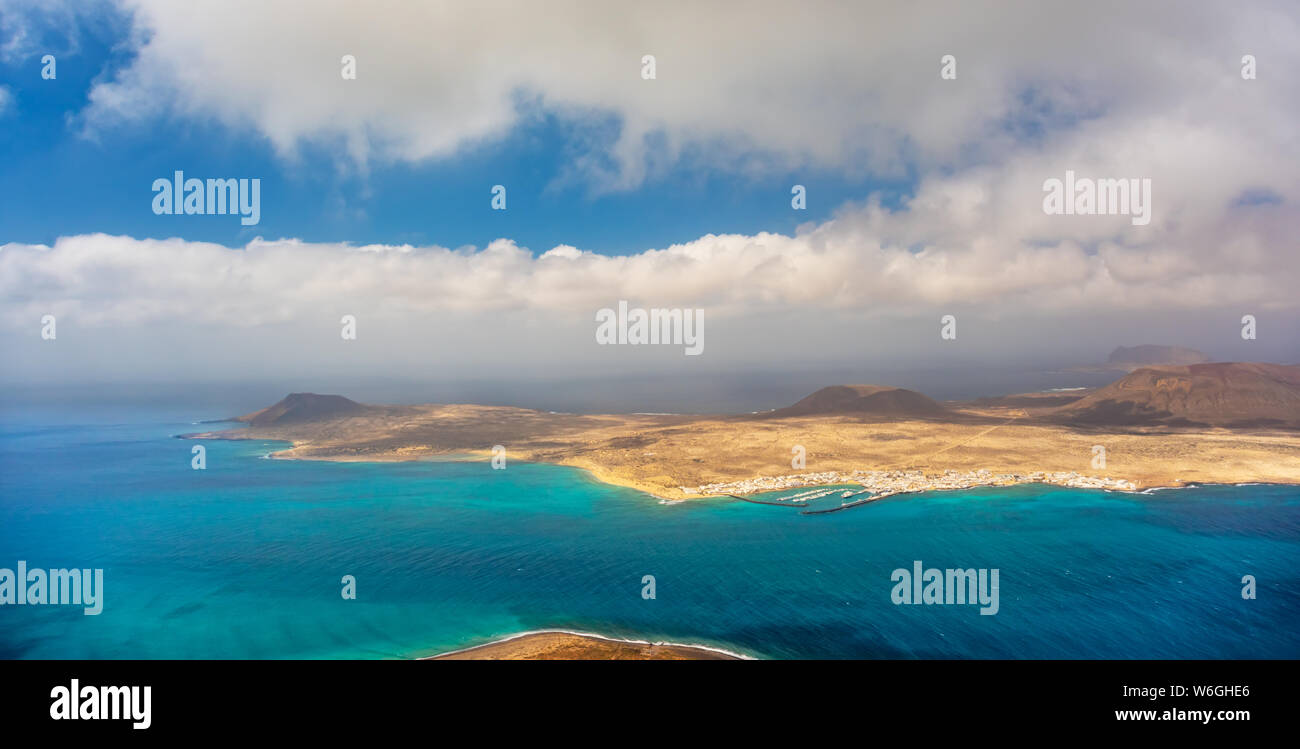 Aerial view of lanzarote hi-res stock photography and images - Alamy