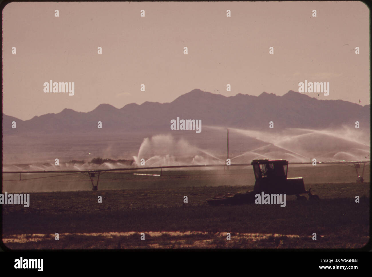 FARMING IN THE PARKER VALLEY AREA Stock Photo - Alamy