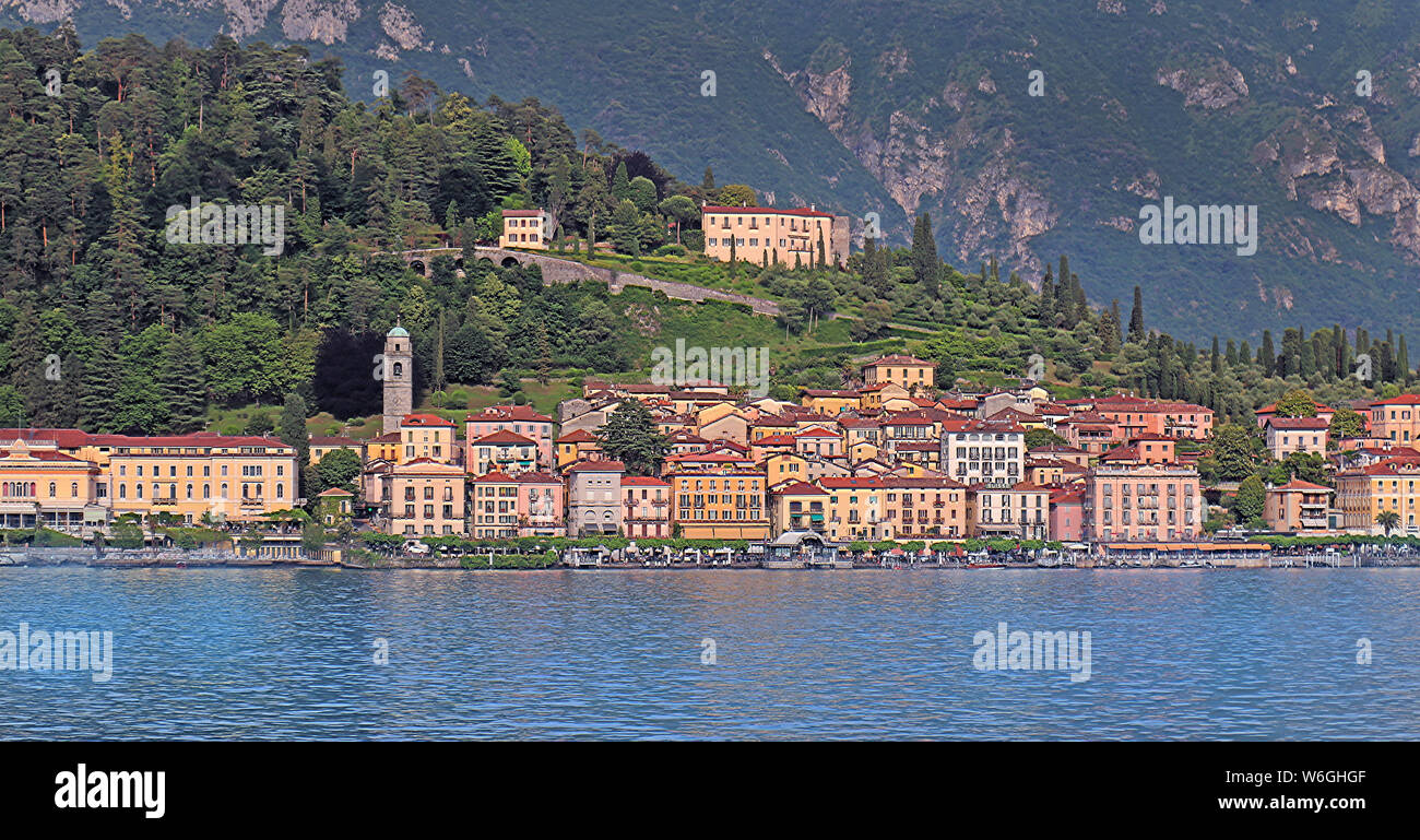 Coast of lake como hi-res stock photography and images - Alamy