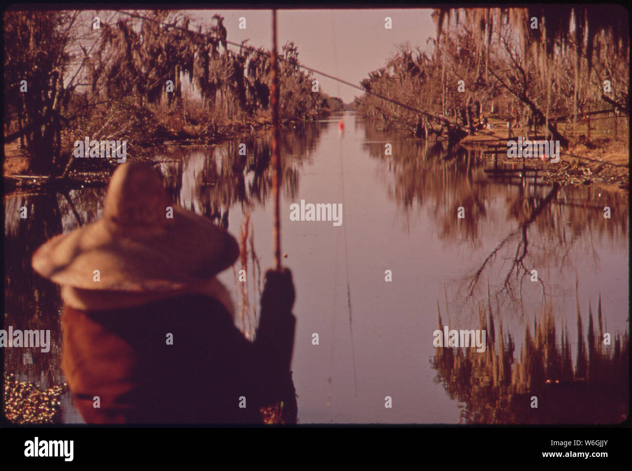 Fishing in bayou gauche hi-res stock photography and images - Alamy