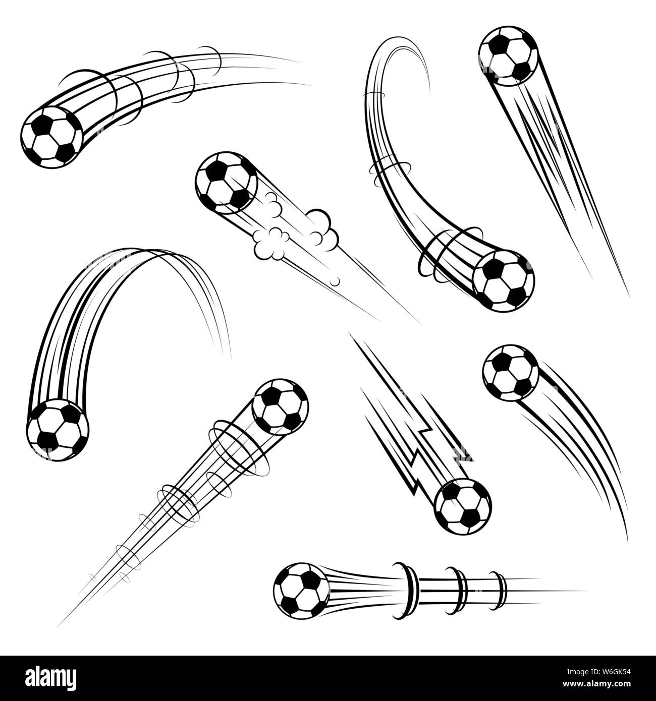 Classic icon sport football Black and White Stock Photos & Images - Alamy