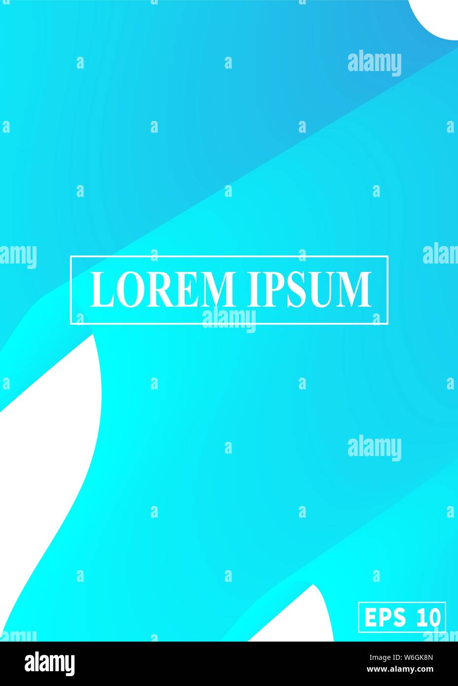 light blue gradient background. Modern abstract cover. A cool gradient ...