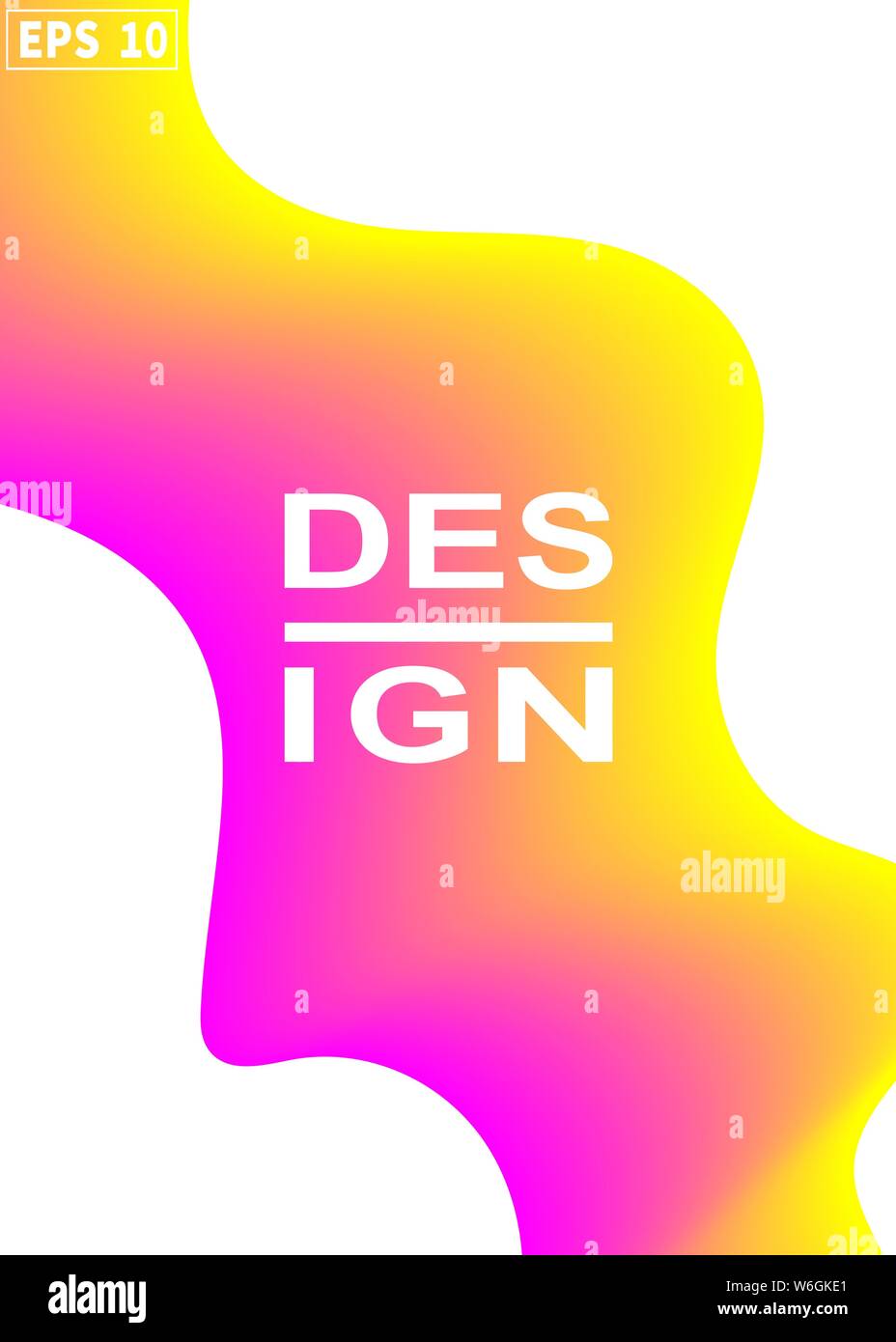 pink yellow gradient background. Modern abstract cover. A cool gradient ...