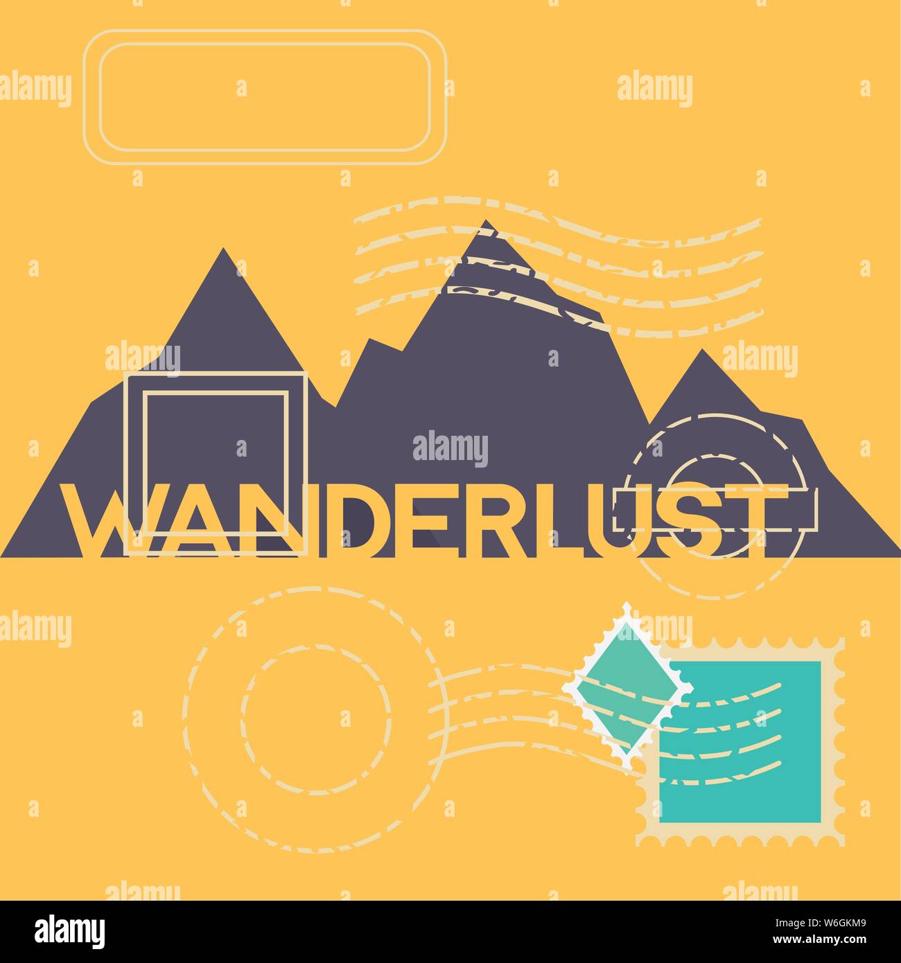 Travel and wanderlust vector design Stock Vector Image & Art - Alamy