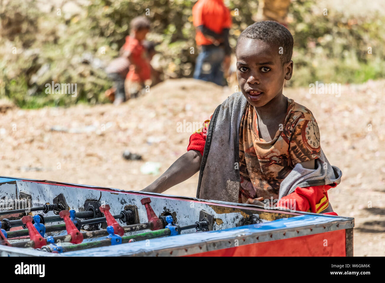 Ethiopian children playing hi-res stock photography and images - Alamy