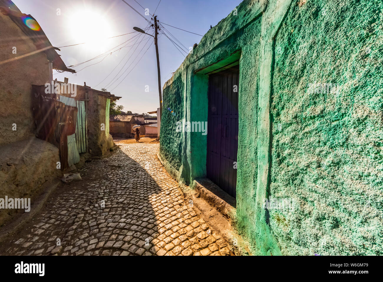 Street scene in Harar Jugol, the Fortified Historic Town; Harar, Harari ...