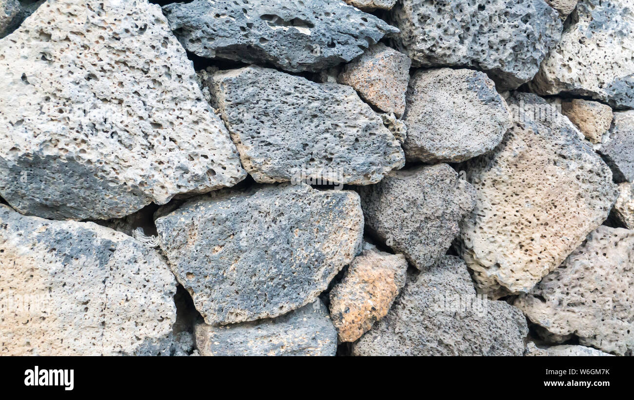 Lava rock wall hi-res stock photography and images - Alamy