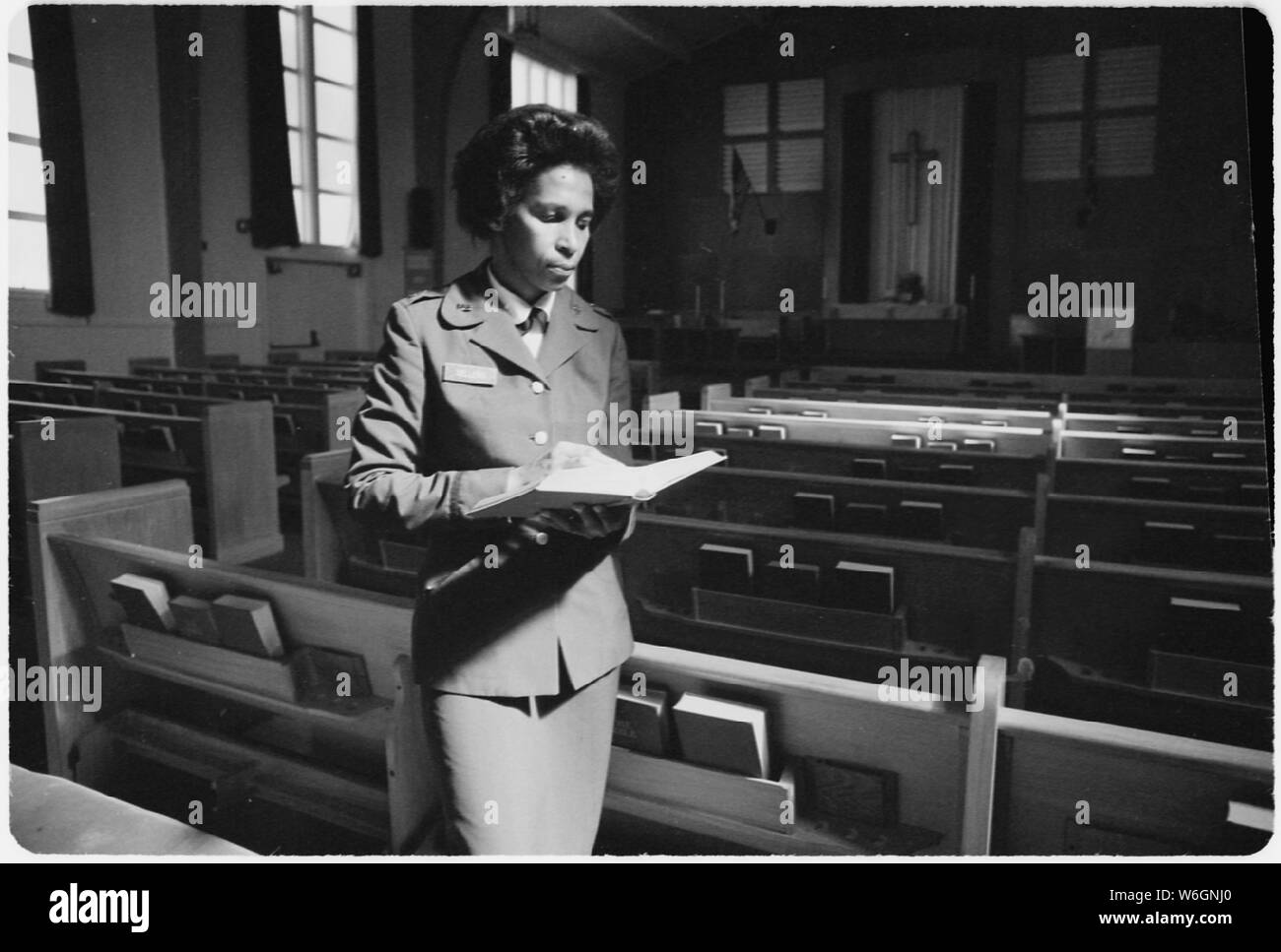 Female chaplain Black and White Stock Photos & Images - Alamy