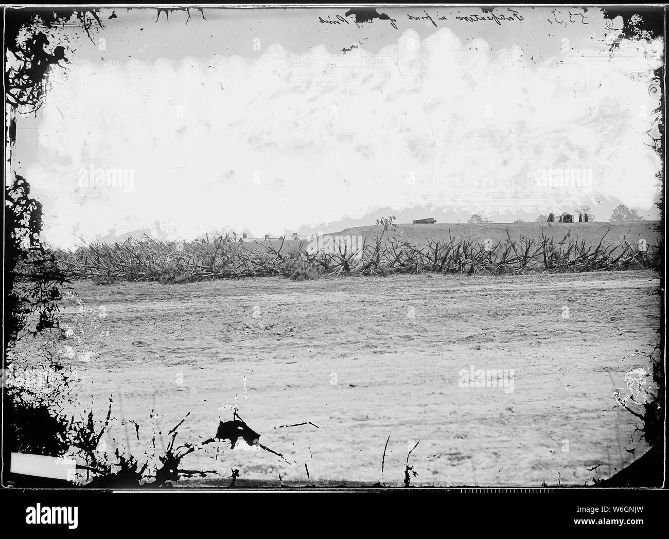 Fortifications in front of City Point, Va Stock Photo - Alamy