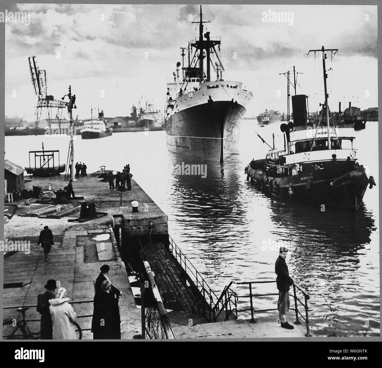France. Marseille, France. The Harbor at Marseille is a very important ...