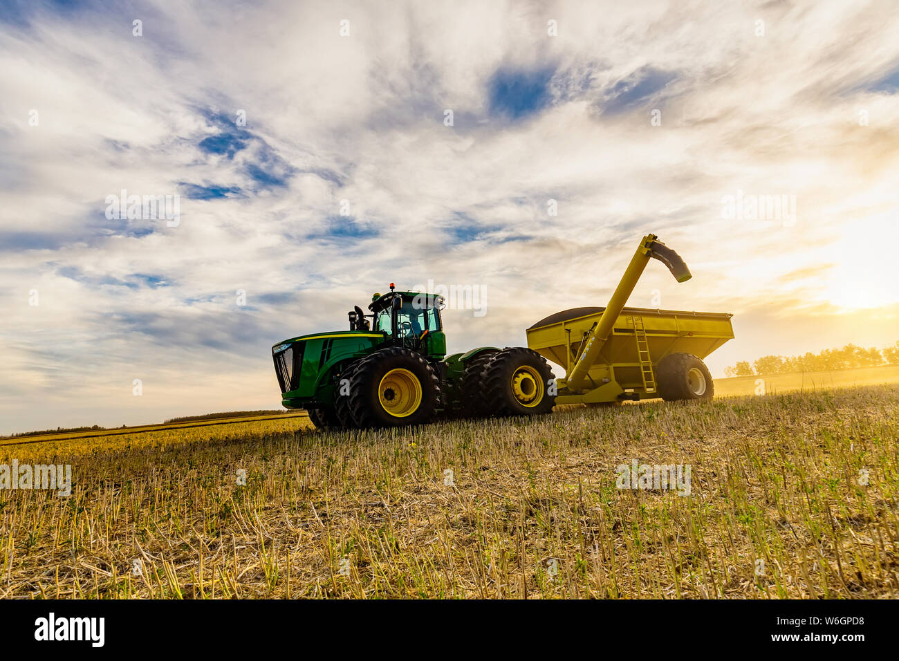 Grain cart hi-res stock photography and images - Alamy
