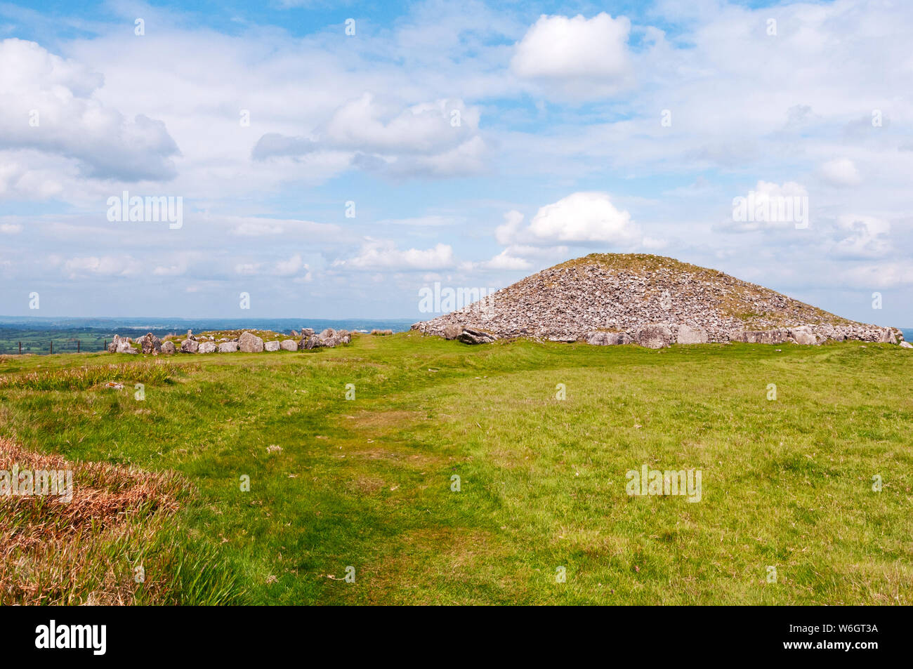 Loughcrew Cairns prehistoric site, County Meath, Ireland Stock Photo ...