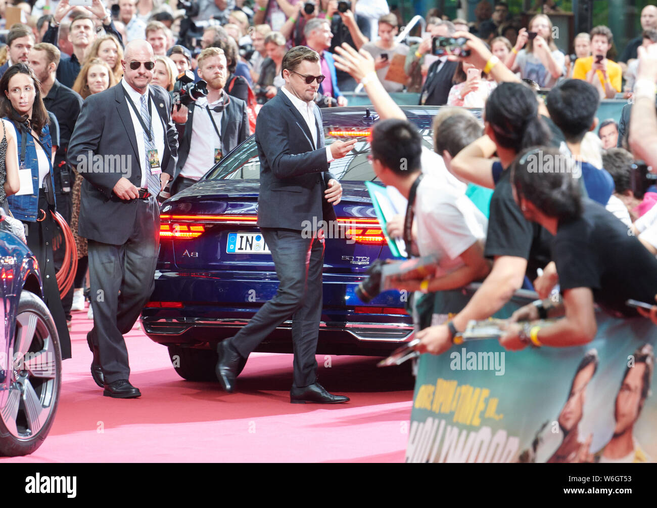 Berlin, Germany. 01st Aug, 2019. US actor Leonardo DiCaprio comes to ...