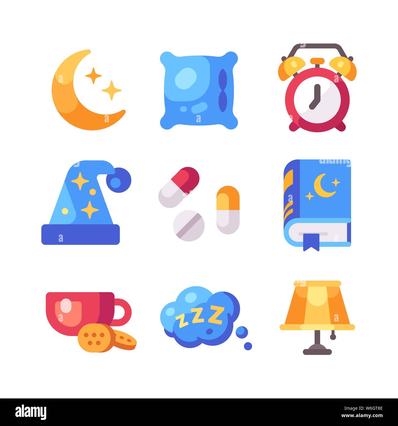 Sleeping pills vector vectors hi-res stock photography and images - Alamy